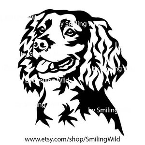 Boykin Spaniel Svg Vector Graphic Art Dog Clipart Boykin Spaniel Cut ...