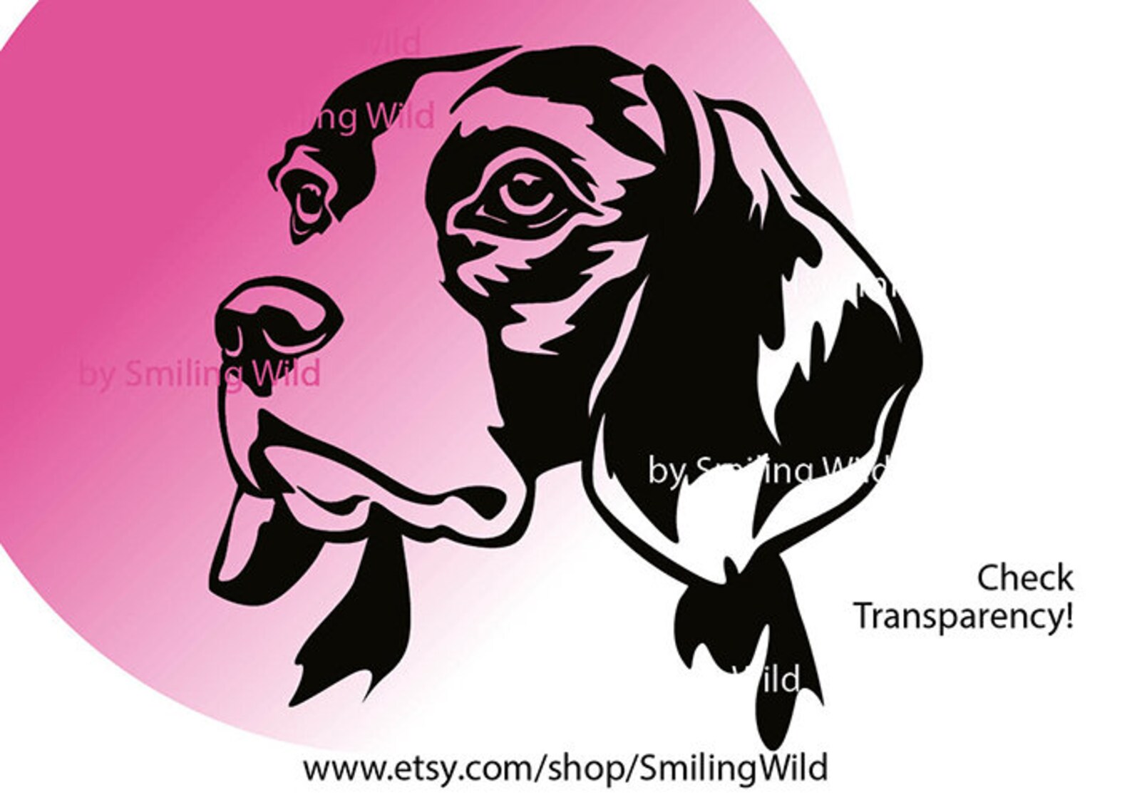 Beagle Dog Vector Graphic Art Portrait /08/ Beagle Svg Laser - Etsy