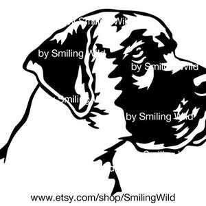 Great Dane 03 Svg Dog Clipart Vector Graphic Art Artwork - Etsy