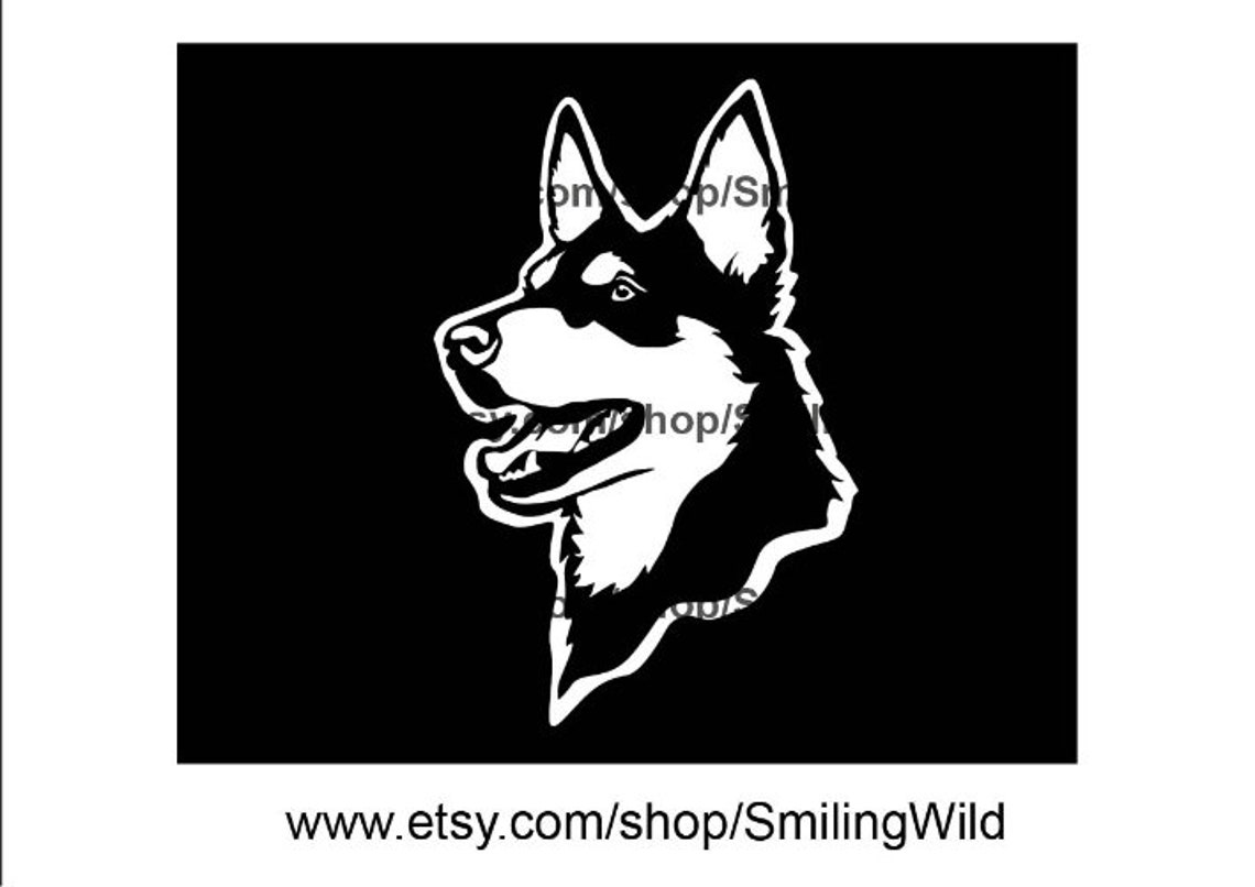 Kelpie Svg Vector Graphic Clip Art Australian Herding Dog - Etsy Australia