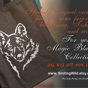 Dingo Svg, Australian Animal Svg Vector Art Clipart, Dingo Cut File ...