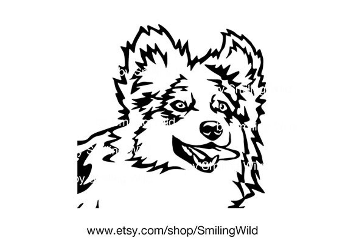 Running Dog Australian Shepherd Svg Running Aussie Clipart - Etsy