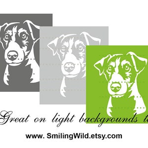 Toy Fox Terrier Svg Clip Art, Miniature Fox Terrier Cuttable Vector ...