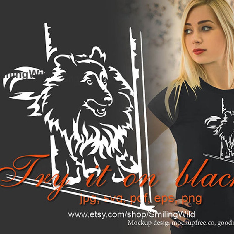 Clip Art Agility Dog - Etsy