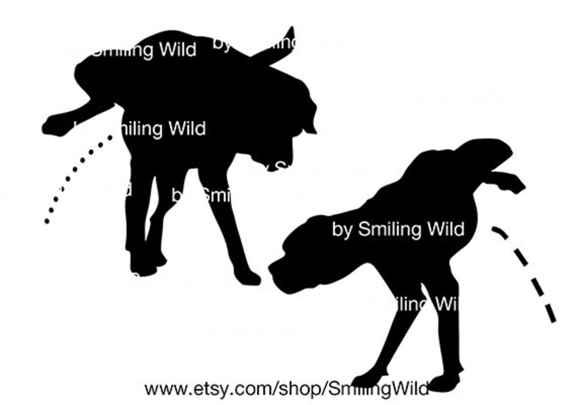 Dog Peeing Svg Clipart Silhouette Vector Graphic Art Dog - Etsy New Zealand