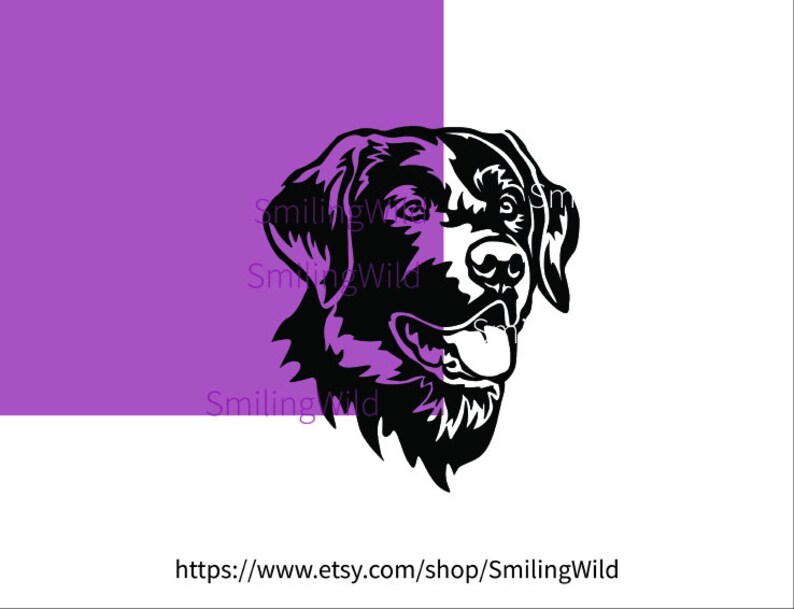 Black / Brown Labrador Retriever Svg Lab Dog Vector Line - Etsy