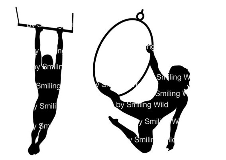 Aerial Acrobat Svg Aerialist Clipart Vector Graphic Files - Etsy