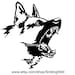 Angry Dog Svg German Shepherd Clipart Cut File Cuttable German Shepherd ...