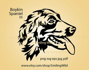Boykin Spaniel Svg | Etsy