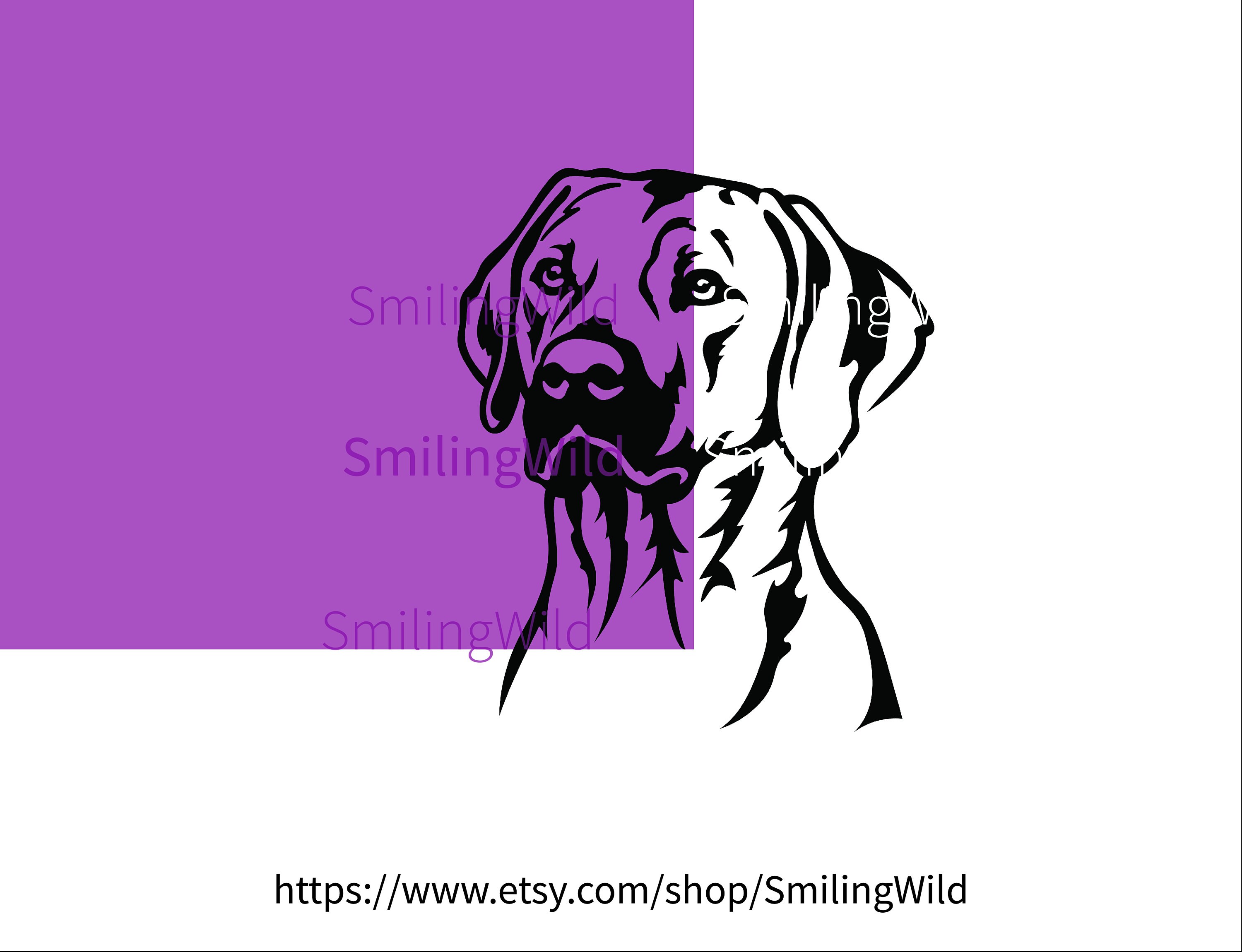 Rhodesian Ridgeback Dog Face Svg Clip Art Vector Graphic - Etsy