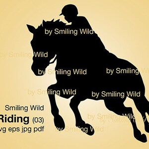 Horseback Riding 03 Equestrian Svg Cut File Vector Graphic Art Horse ...