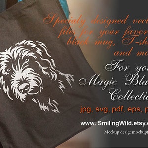 Pudelpointer Dog Svg Vector Graphic Cuttable Clip Art, Pointing Hunting Dog Digital Portrait ...