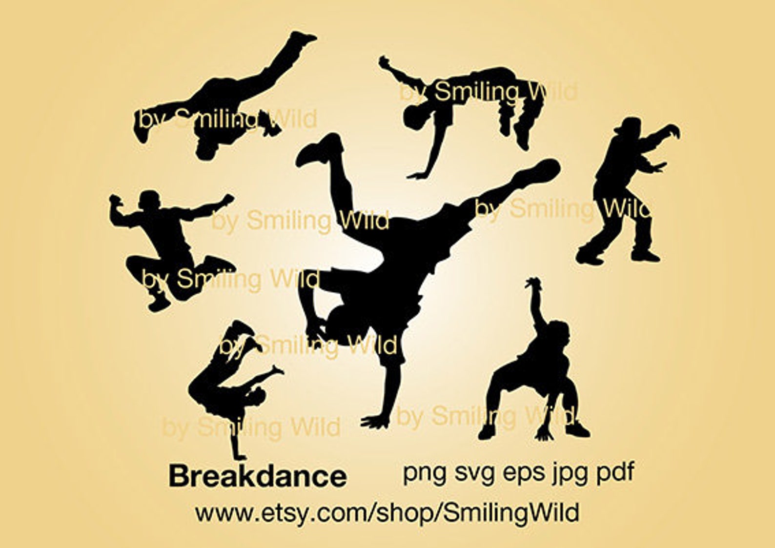 Breakdance Svg Cut File Cuttable Silhouette Street Dances | Etsy