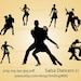 Salsa Dance Svg Latin Dance Silhouette Cut Out File Clipart Dancing ...