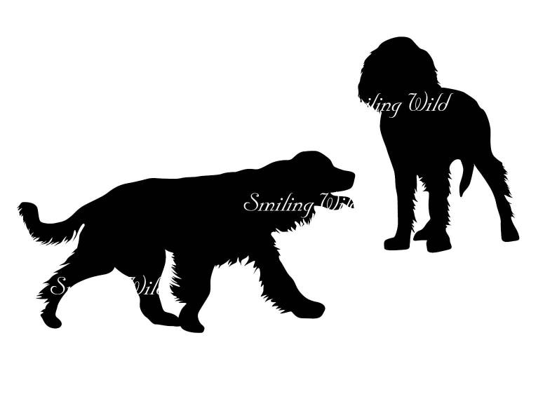 English Springer Spaniel Svg Silhouette Printable Vector - Etsy