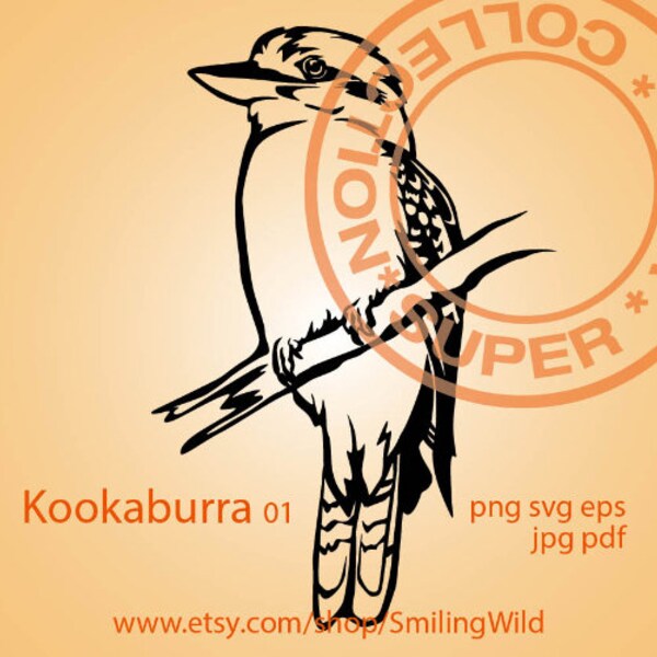 Kookaburra - Etsy