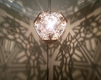 Geometric light | Etsy