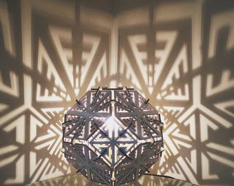 Geometric Desk Lamp | Etsy