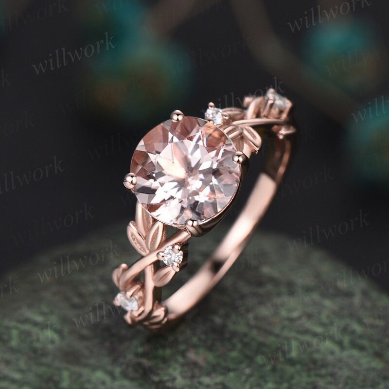 Twig Round Ring 2ct - Etsy