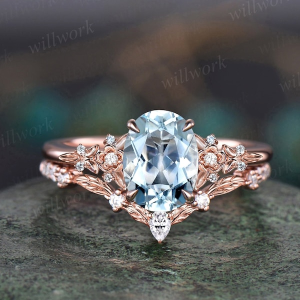 Nature Inspired Engagement Rings - Etsy