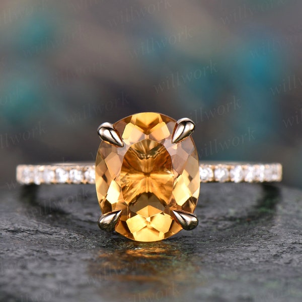 November Birthstone Ring - Etsy