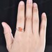 Round Cut Sunstone Ring Gold Vintage Sunstone Engagement Ring Rose Gold ...