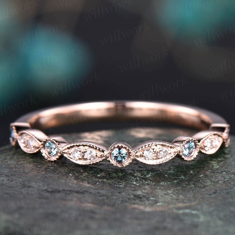 Milgrain Bezel Ring - Etsy