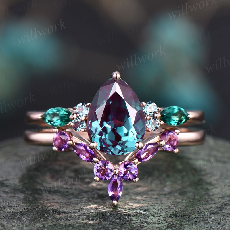 Alexandrite Ring - Etsy