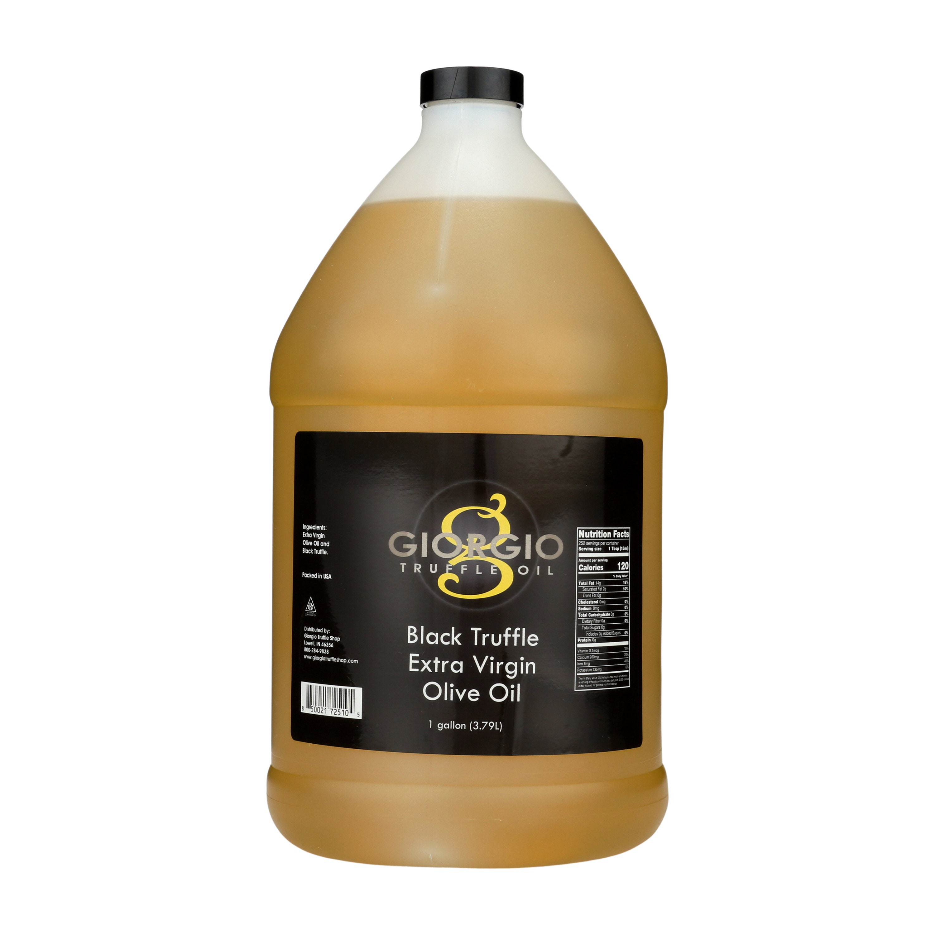 Black Truffle Infused Extra Virgin Olive Oil, Bulk 1 Gallon - Etsy