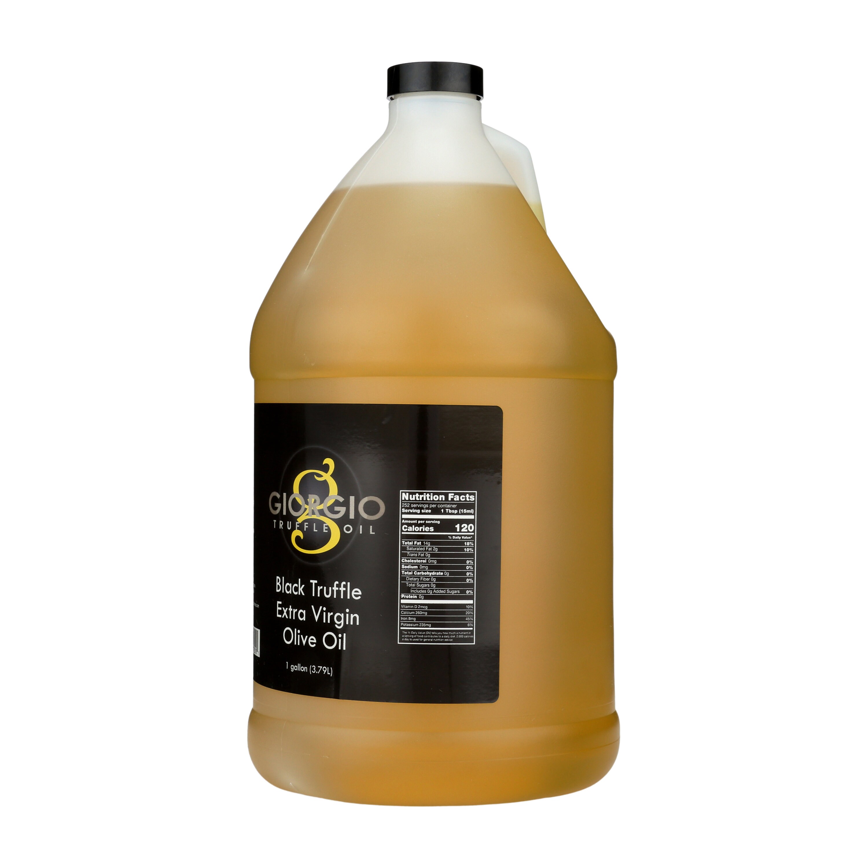 Black Truffle Infused Extra Virgin Olive Oil, Bulk 1 Gallon - Etsy