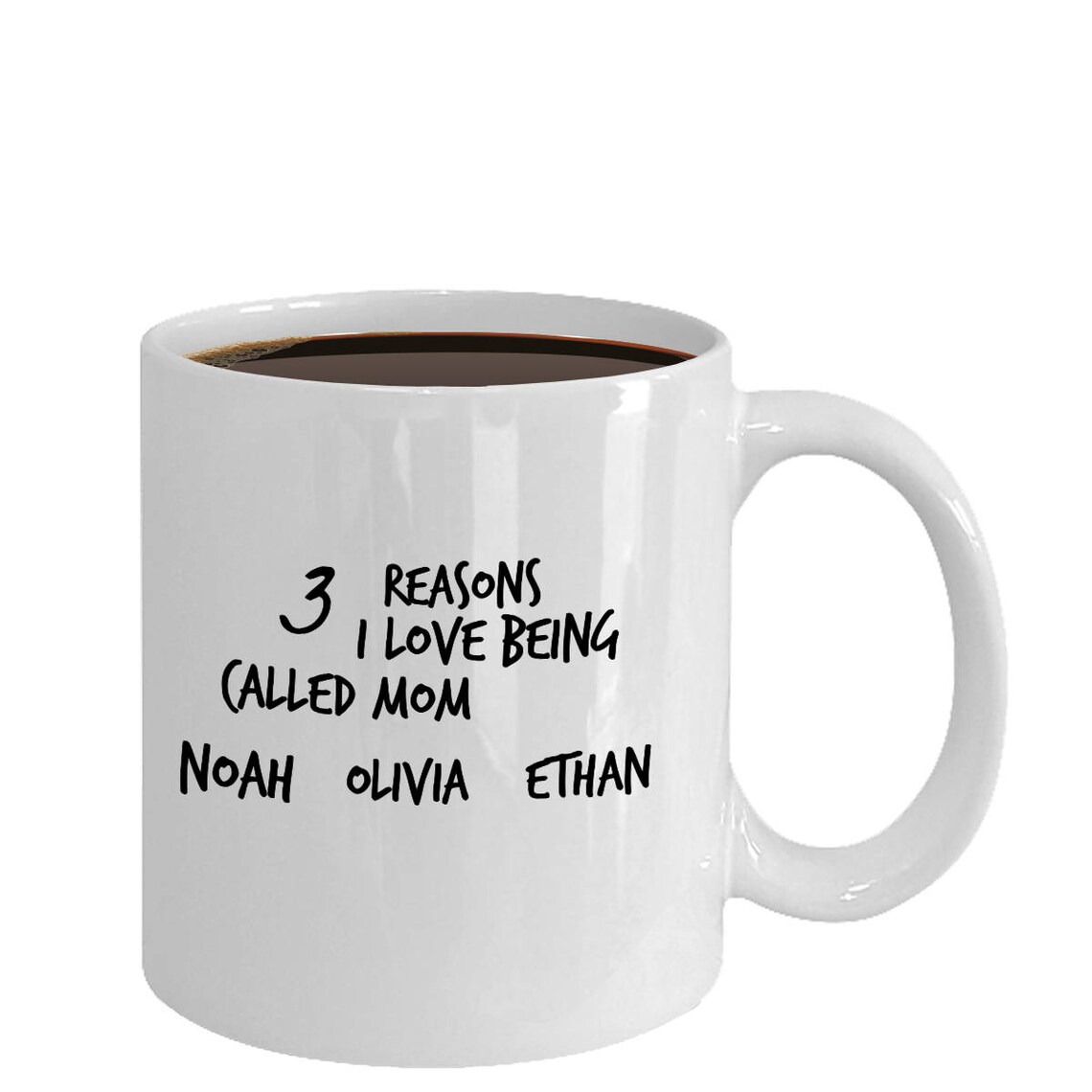 Custom Mom Mug, Best Mom Mug, Custom Mom Gift, Best Mom Gift, Love Mom ...