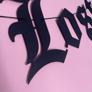 The Bach Parade Goth Banner, Gothic Bachelor Party, Emo Bachelorette ...