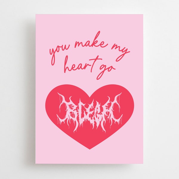 Emo Valentine - Etsy