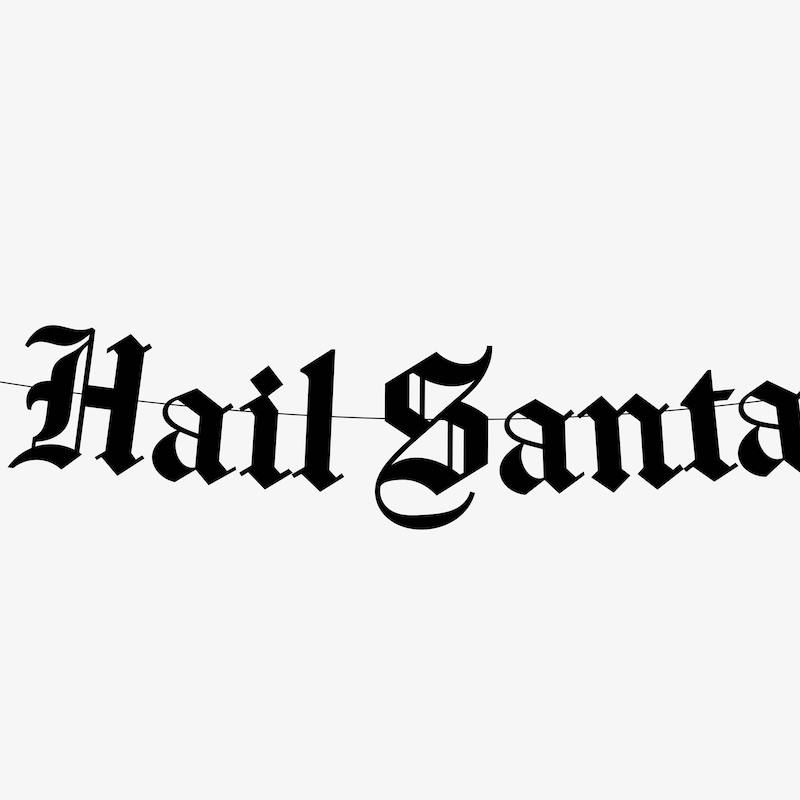 Emo Santa - Etsy