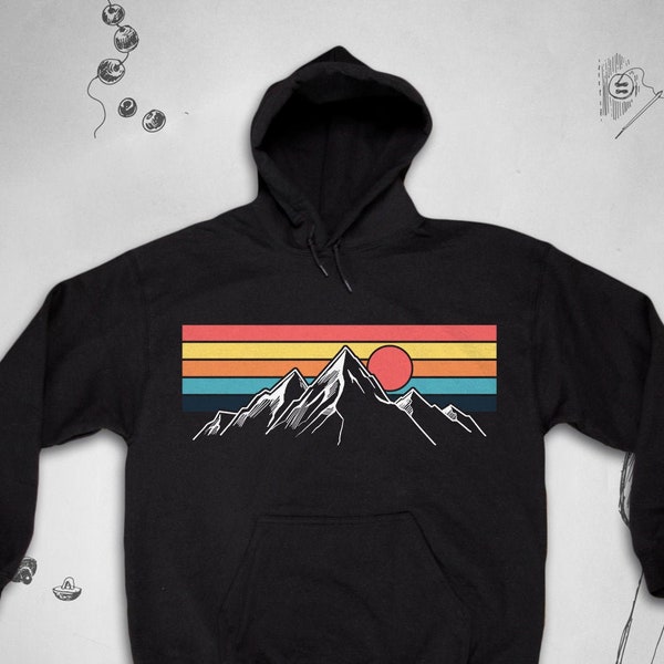 Retro Hoodie - Etsy