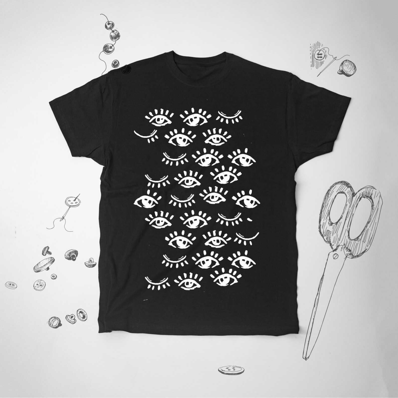 Eyes Shirt for Men Women Girl Tee T Shirt Tshirt Aesthetic Artsy ...