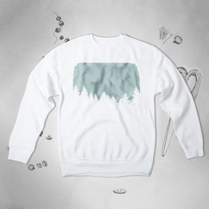 Forest Sweatshirt Men Women Girl Sweater Aesthetic Nature Graphic ...