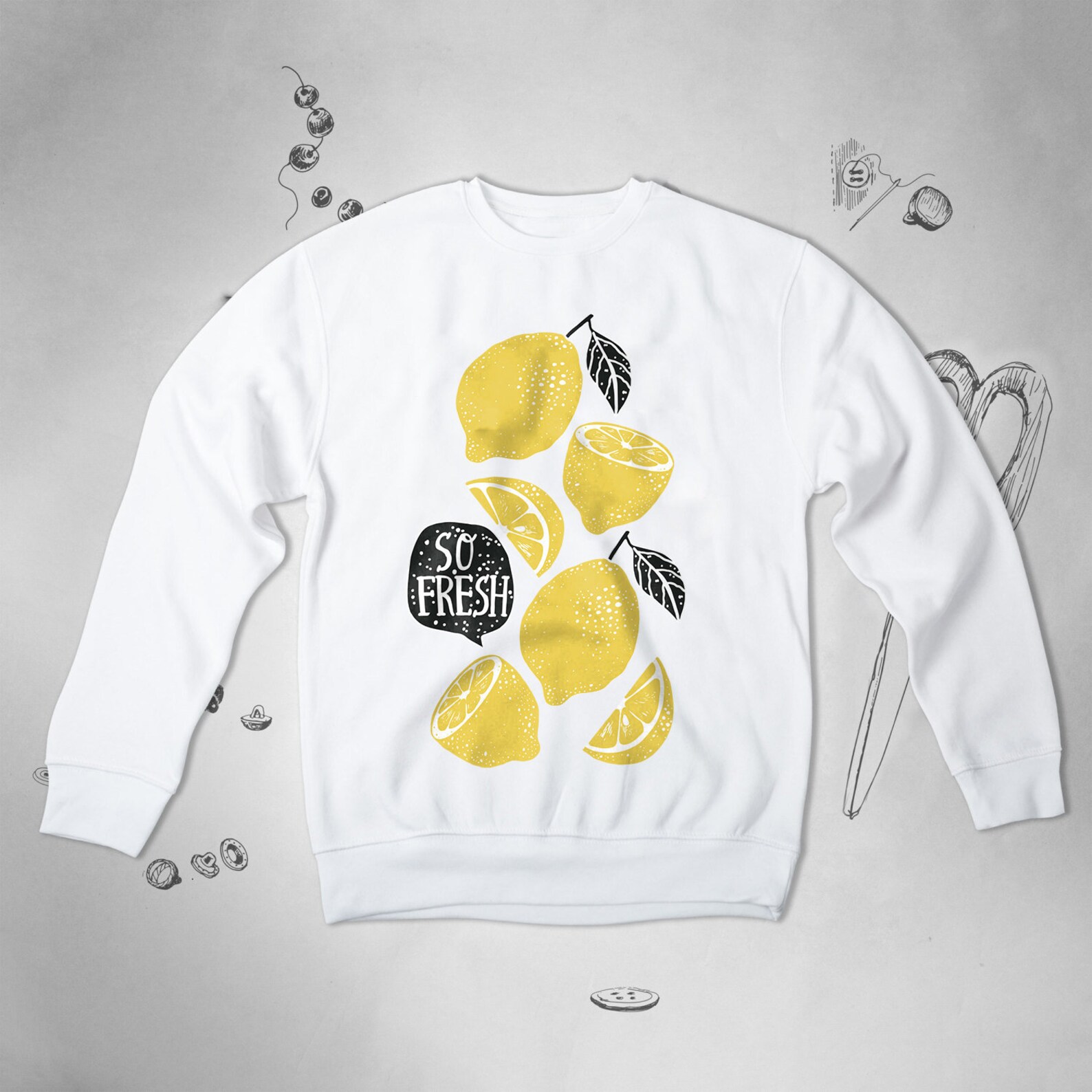 Lemon Sweatshirt for Men Women Girls Sweater With Saying Cute - Etsy