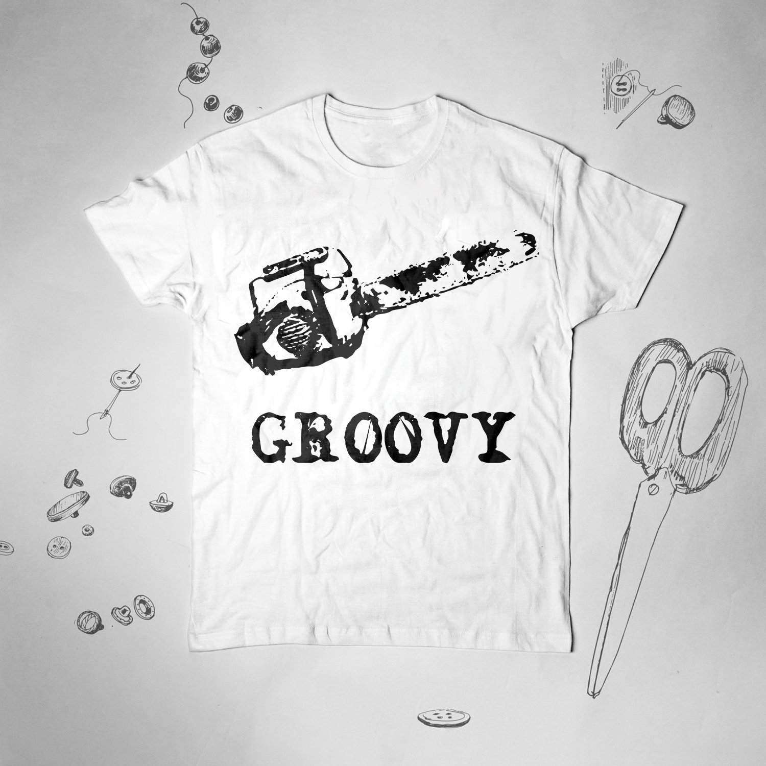 Ash Groovy Shirt Horror Shirt Graphic Tshirt Men Scary Shirt | Etsy