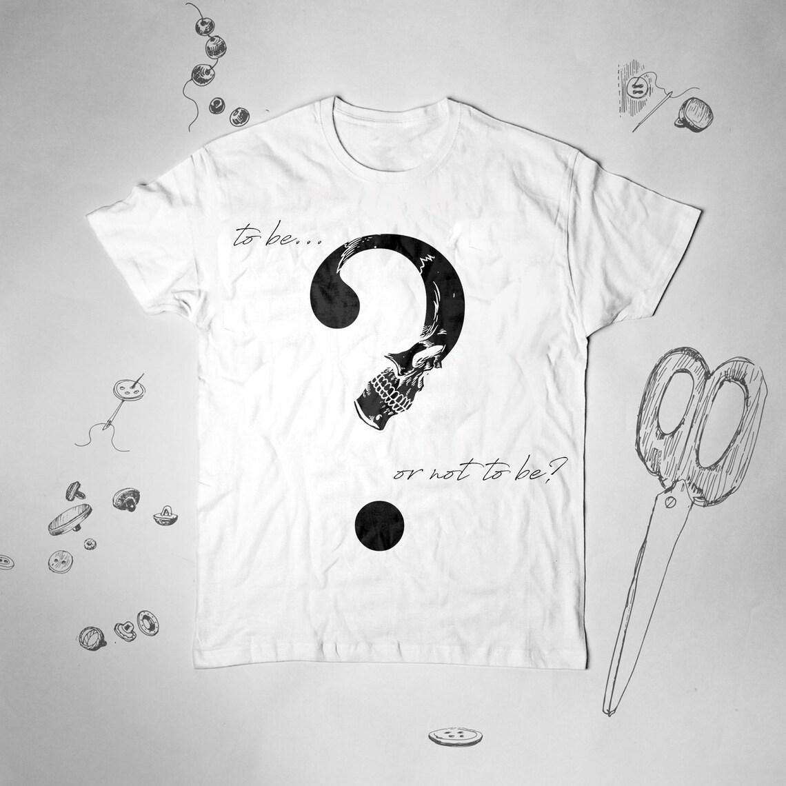 Quote Shirt Shakespeare Shirt Hipster Shirt Illustration Shirt Saying T ...
