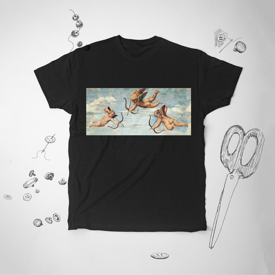 Angels Shirt for Men Women Girls Tee T Shirt Tshirt Vintage Art Graphic ...