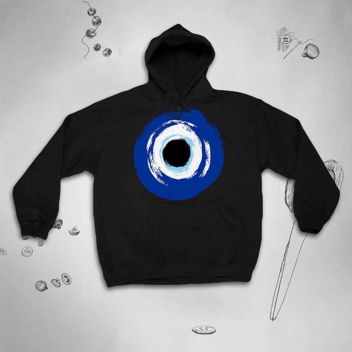 Evil Eye Hoodie for Men Women Girls Sweatshirt Aesthetic Witch Unisex ...