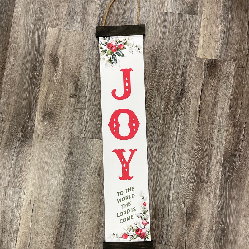 Joy to the World Banner - Etsy