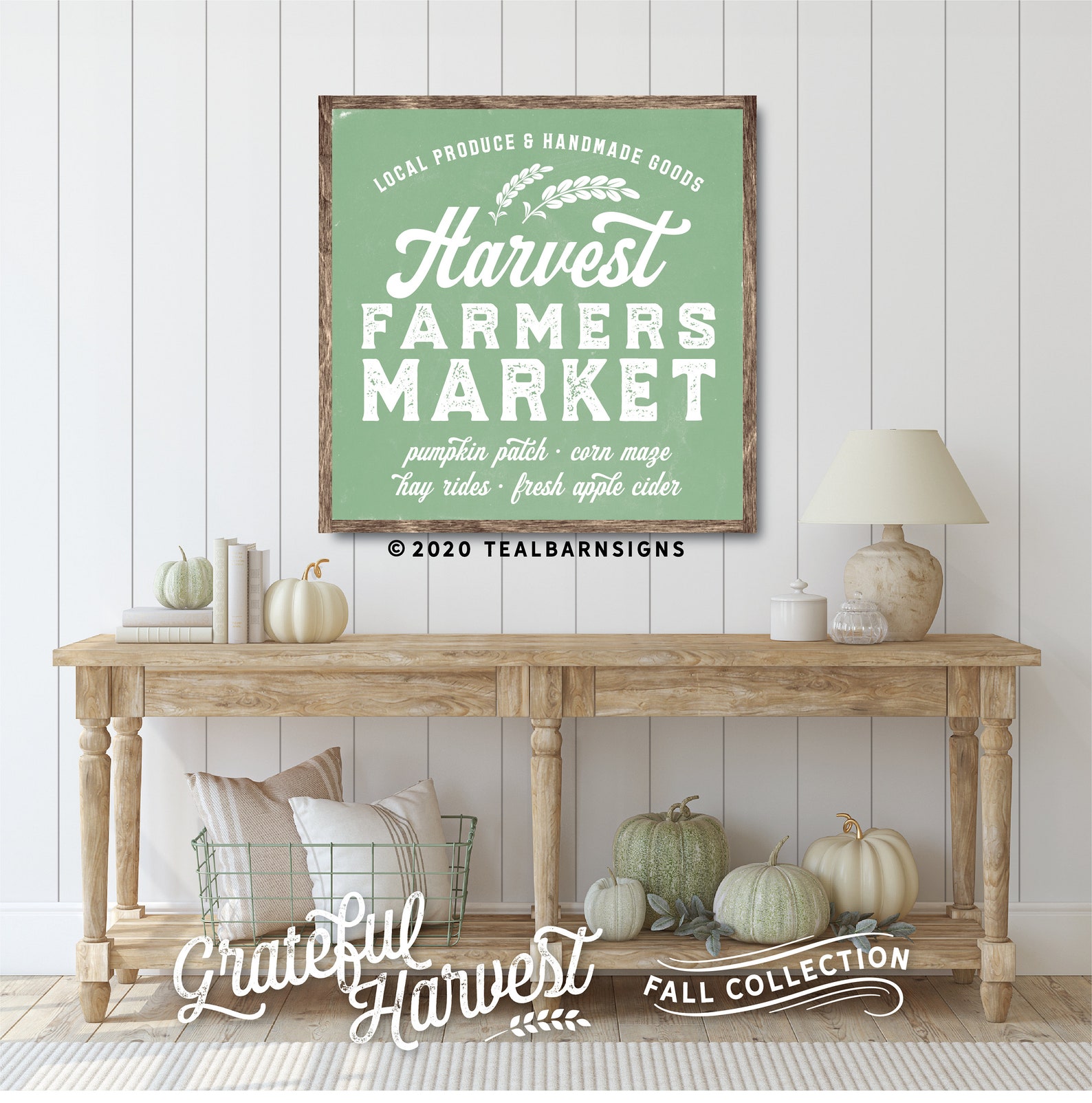 HARVEST FARMERS MARKET Fall Sign Fall Decor Wood Chalkboard - Etsy