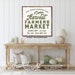 HARVEST FARMERS MARKET Fall Sign Fall Decor Wood Chalkboard - Etsy