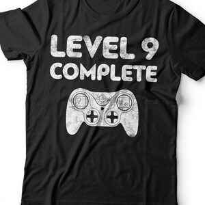 Level 9 Complete T-shirt Funny Mens 9th Wedding Anniversary - Etsy