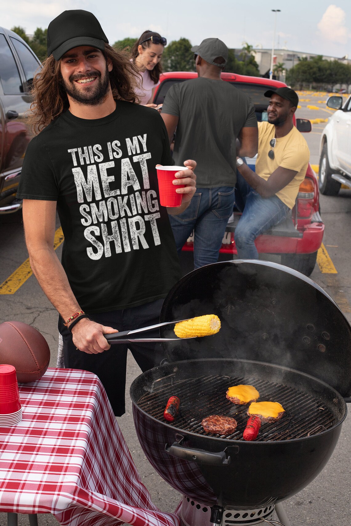 This is My Meat Smoking Shirt T-shirt - Unisex Funny Mens BBQ Pitmaster ...