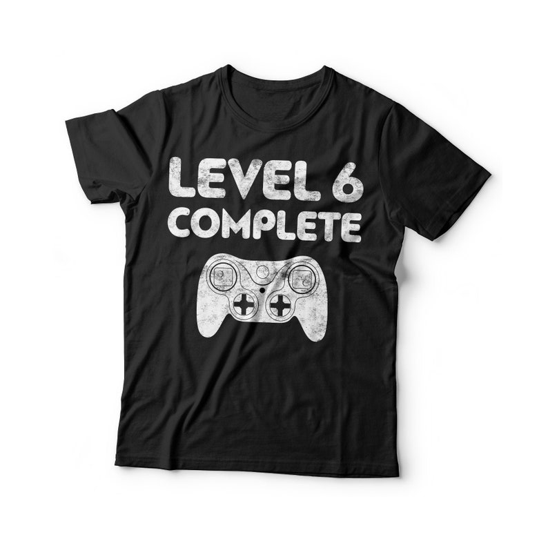 Level 6 Complete T-shirt Funny Mens 6th Wedding Anniversary | Etsy