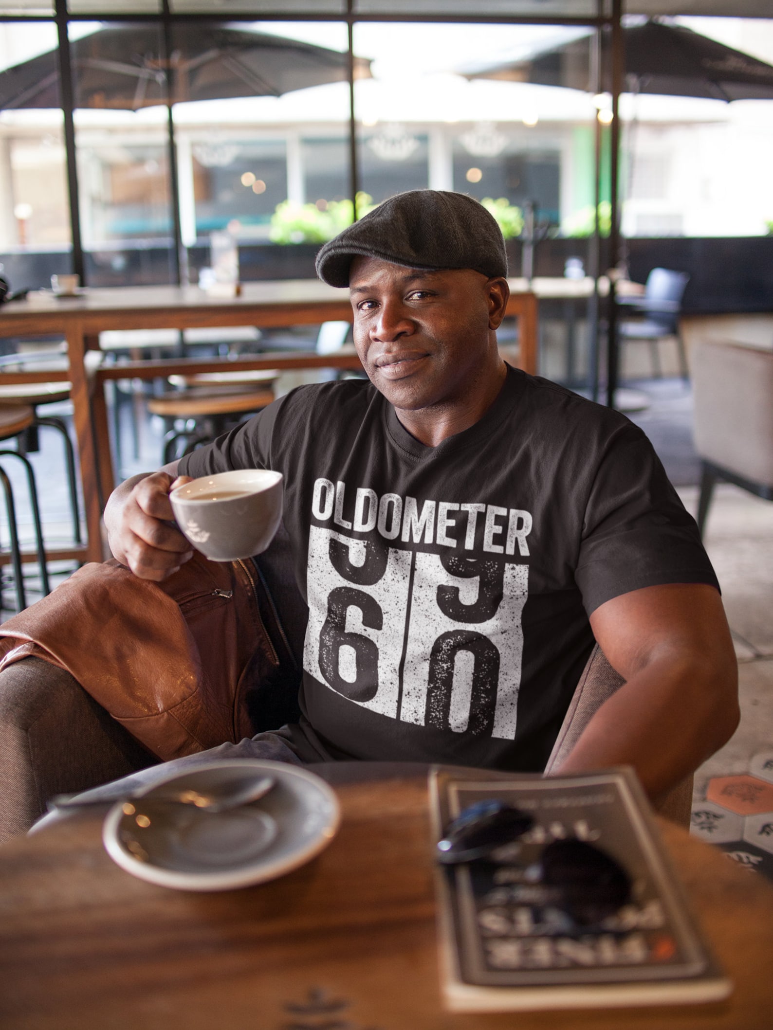 Oldometer 60 T-shirt Unisex Funny 60 AF Mens 60th Birthday - Etsy