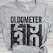 Oldometer 30 T-shirt Unisex Funny 30 AF Mens 30th Birthday - Etsy